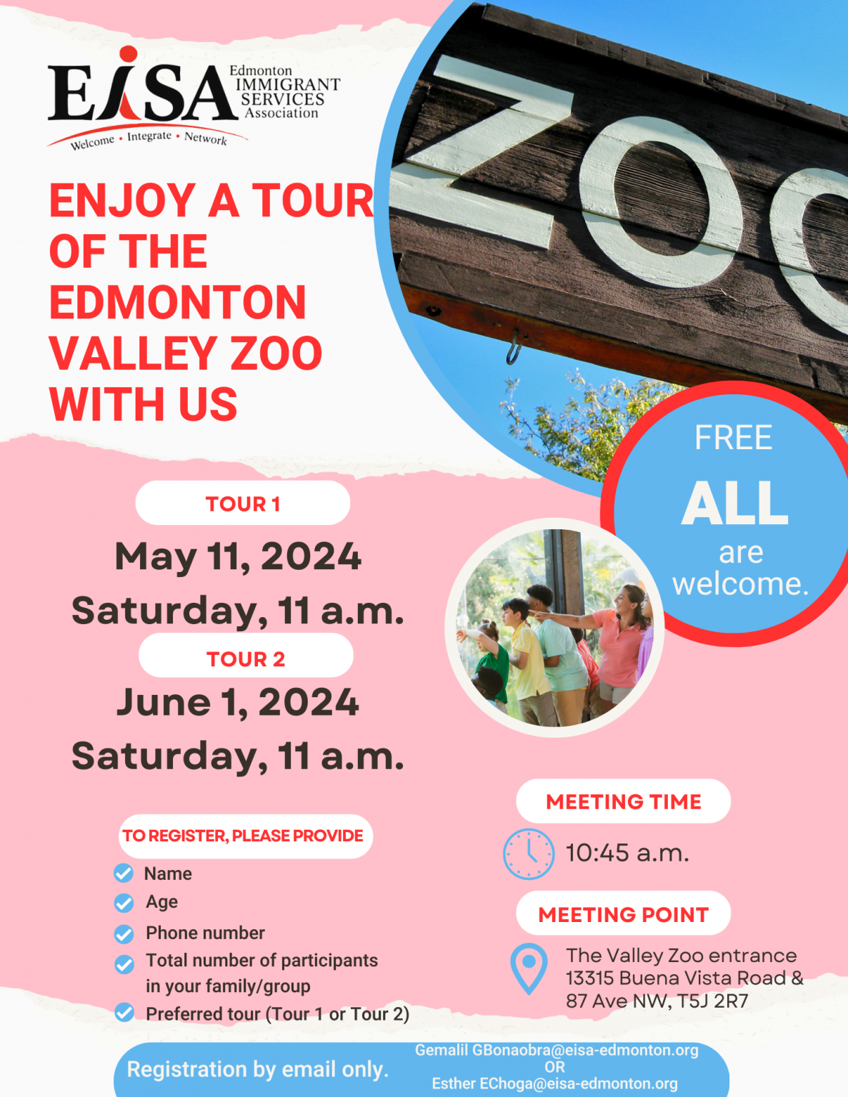 A Tour to the Edmonton Valley Zoo – EISA – Edmonton Immigrant Services ...